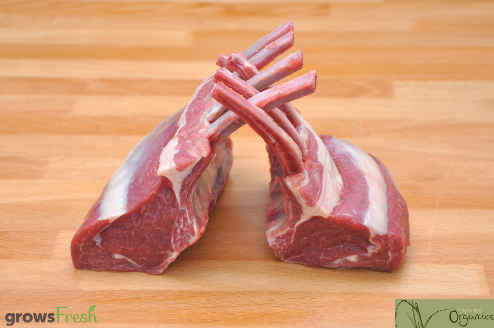 Cherry Tree - Organic Lamb - Rack - Frenched - Grass Fed - Frozen - Au ...