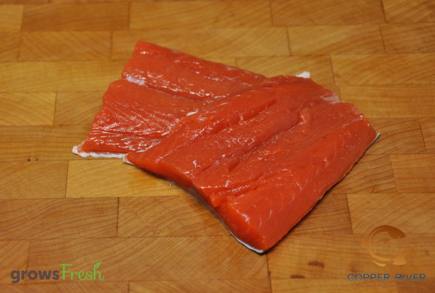 Copper River - Wild Alaska - Sockeye Salmon - Chilled - Portions - Ala ...