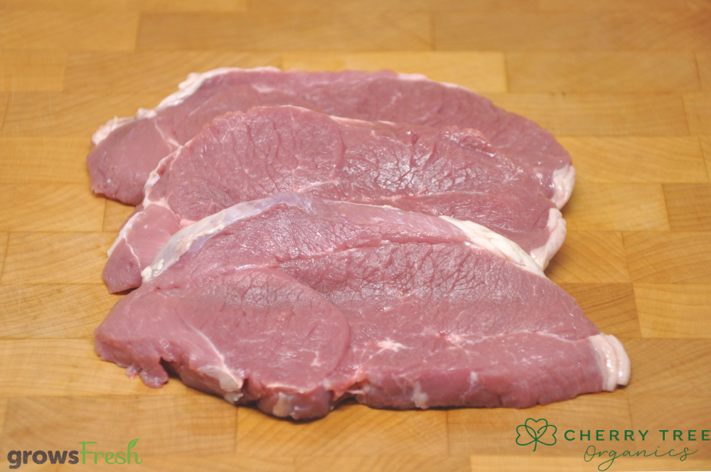 Cherry Tree - Organic Lamb - Leg Steaks - Boneless - Grass Fed - Austr ...