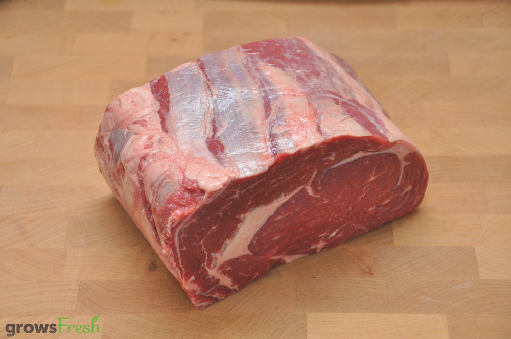 growsFresh - Beef - Rib Eye (Scotch Fillet) - Roast - Grass Fed - Aust