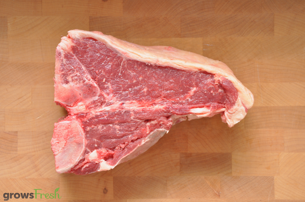 growsFresh - Beef - T-Bone - Steak - Grass Fed - Australian - Frozen