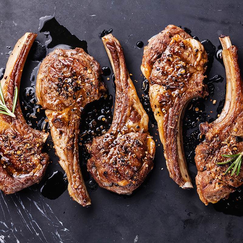 Lamb - Cutlets - Frenched & Cap Off - Grass Fed - Chilled - Australian ...